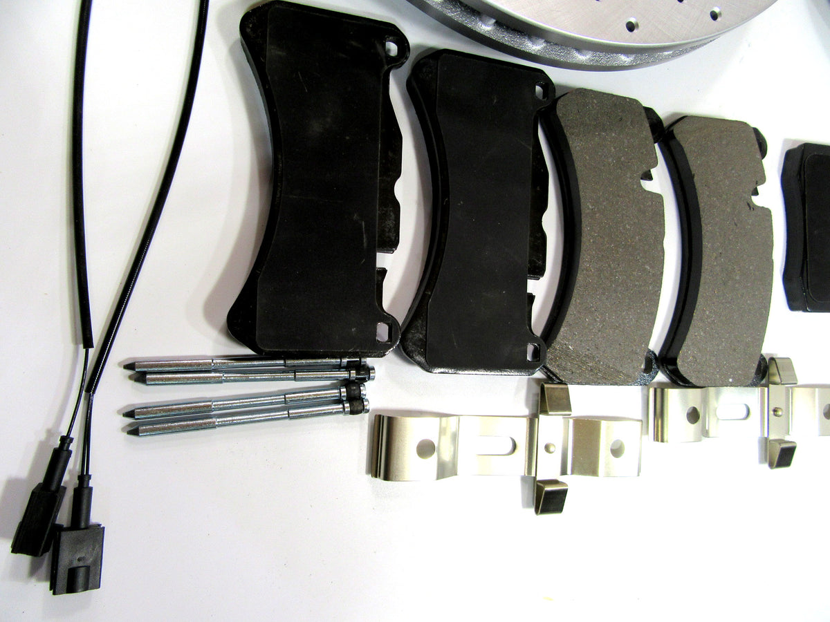 Maserati GranTurismo Gt front rear brake pads rotors set TopEuro #206 ...