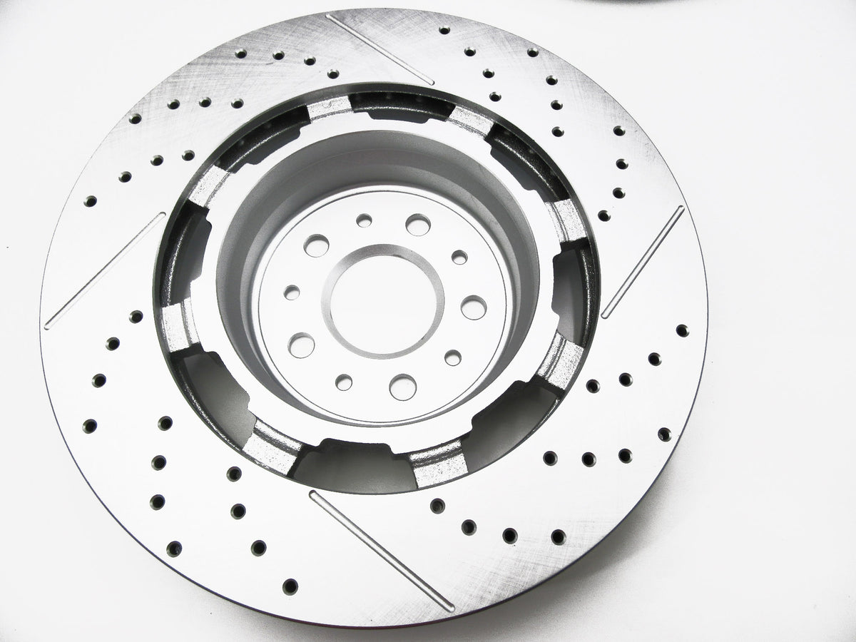 Maserati GranTurismo Gt front rear brake pads and rotors set TopEuro ...